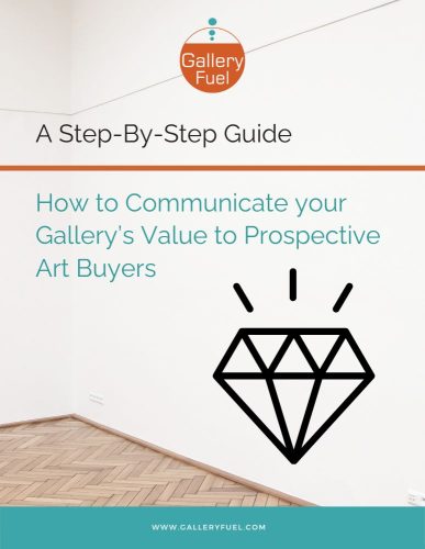 How to establish the value of your art gallery in the minds of art buyers