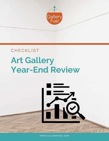 Art Gallery Year-End Review Checklist • Gallery Fuel